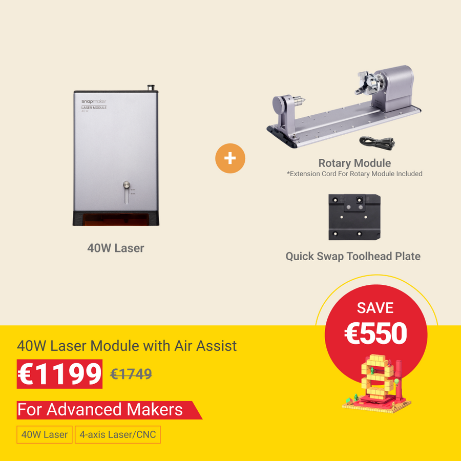 Snapmaker 20W Cutter | 40W Laser Engraver Online – Snapmaker EU